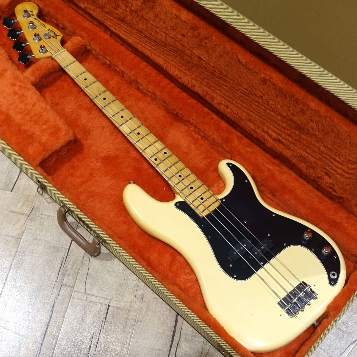 【中古】Fender / Precision Bass White 1978年製【4.19kg】【S/N:S874022】 | イシバシ楽器スタッフブログ