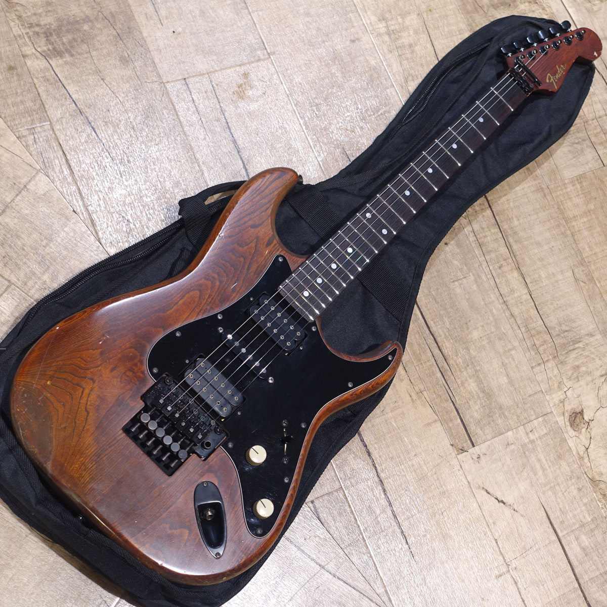【中古】Fender JAPAN / STR-110HD MBR 1990-1991年製【3.86kg】【S/N:K037351】 | イシバシ楽器スタッフブログ